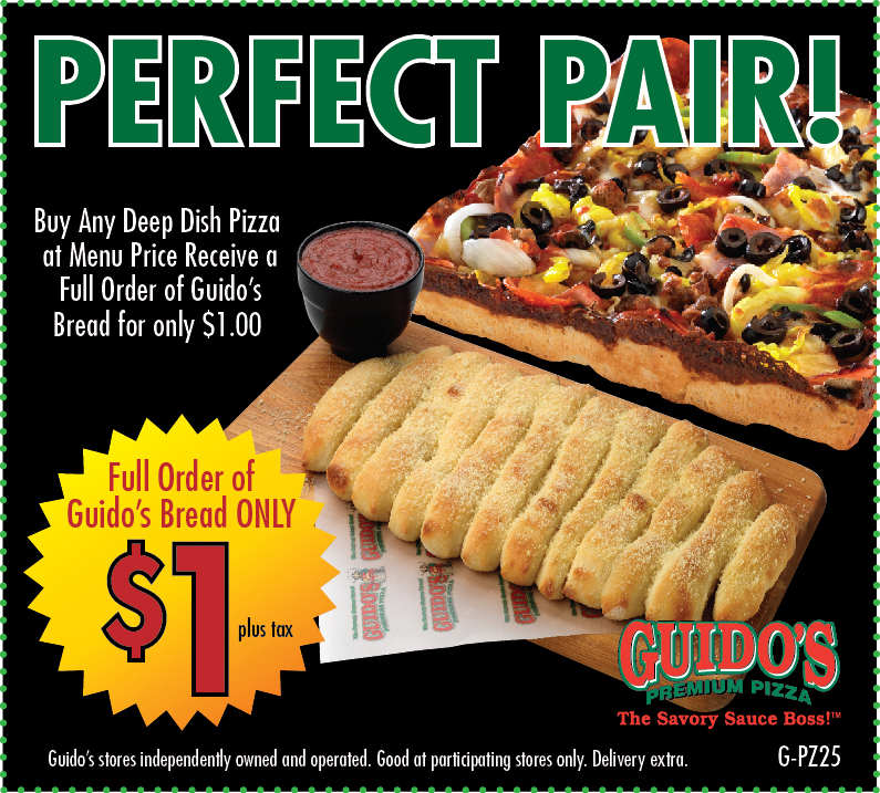 Guido's Premium Pizza, Pasta, Subs, Salads & Bread Brighton, MI