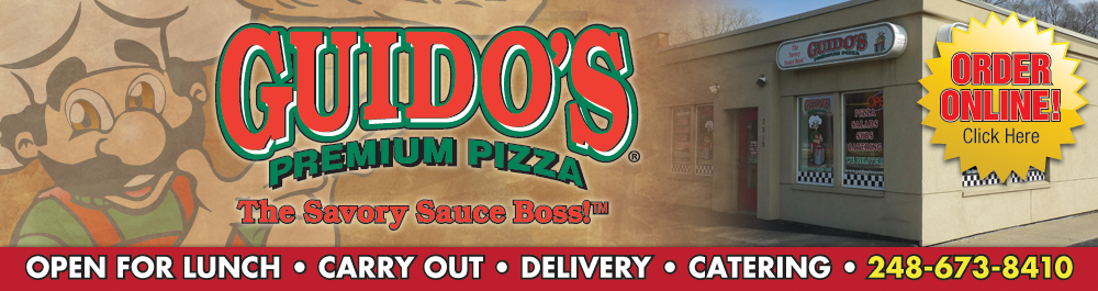 Guido's Premium Pizza, Pasta, Subs, Salads & Bread Waterford, MI